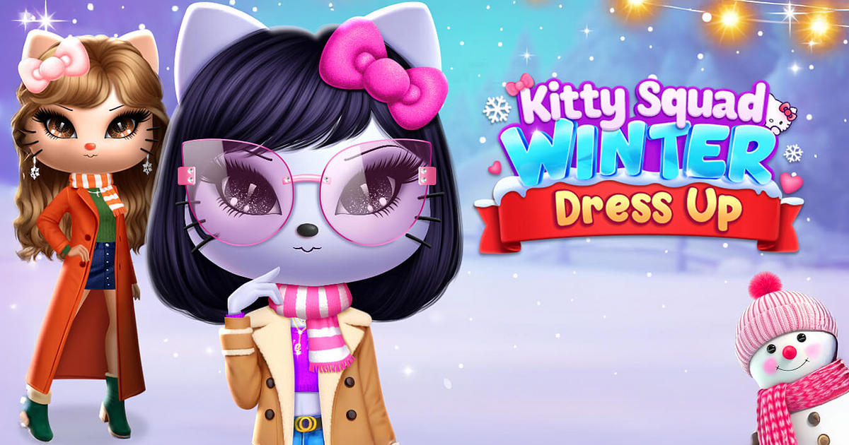 Kitty Squad Winter Dressup - Gioco Gratis Online | FunnyGames