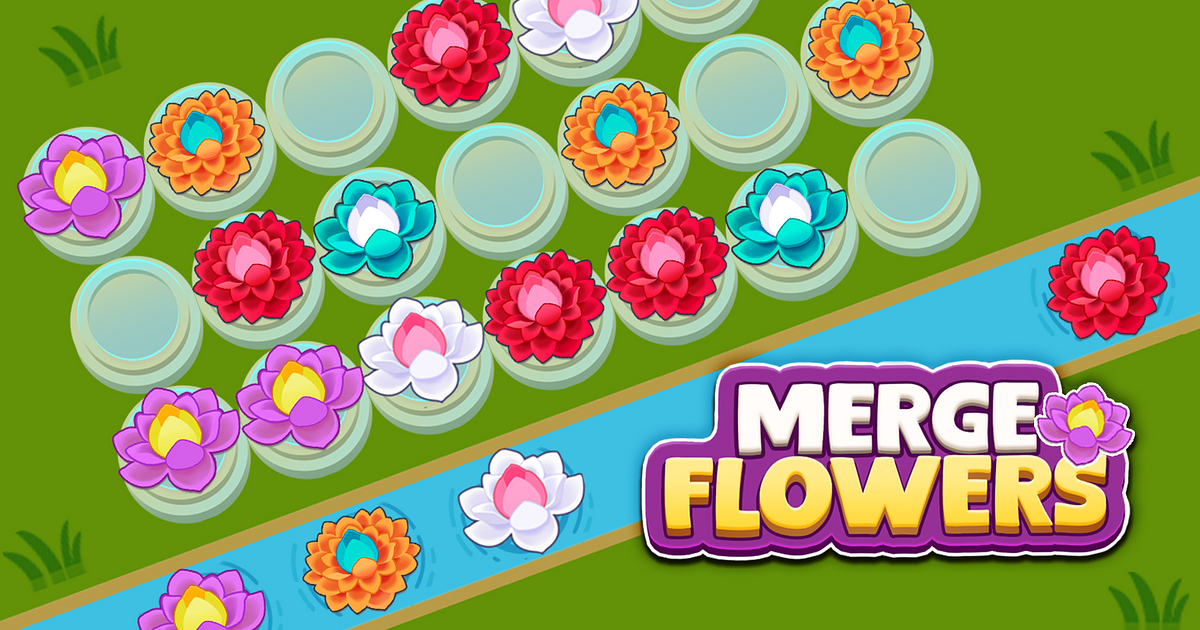 Merge Flowers - Gioco Gratis Online | FunnyGames