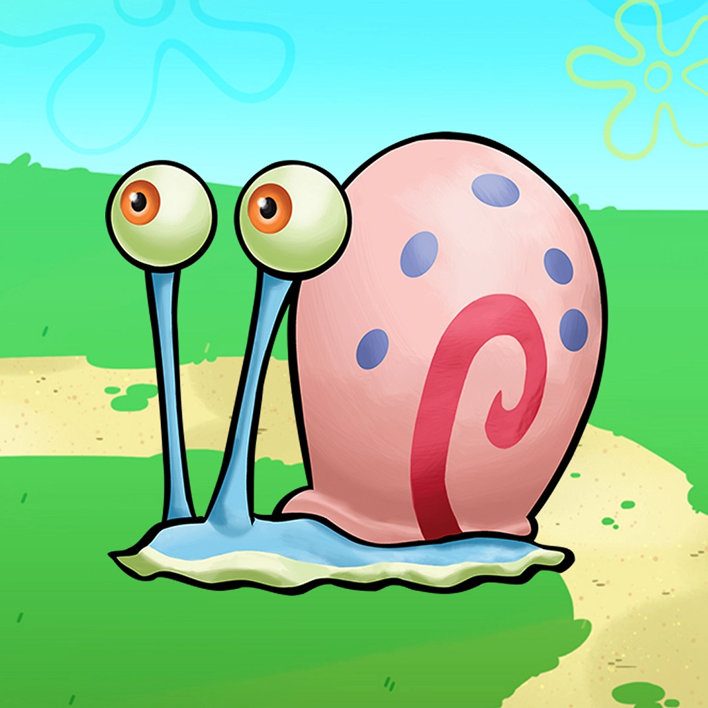Spongebob Faccia Scioccata Snellie La Lumaca | SpongeBob SquarePants