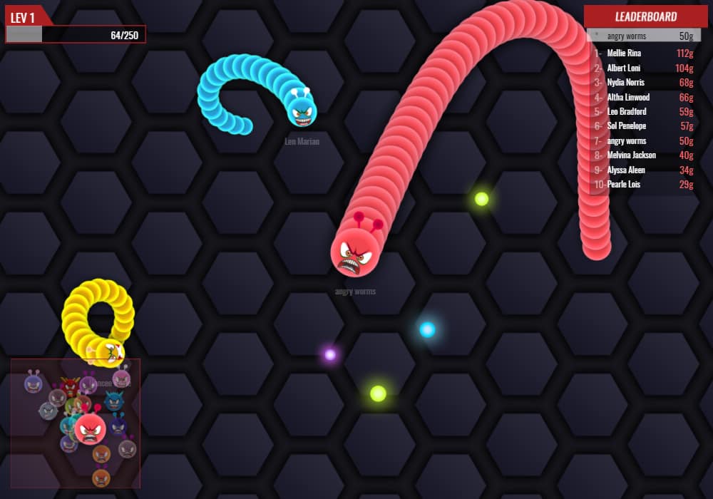 Angry Worms - Gioco Gratis Online | FunnyGames