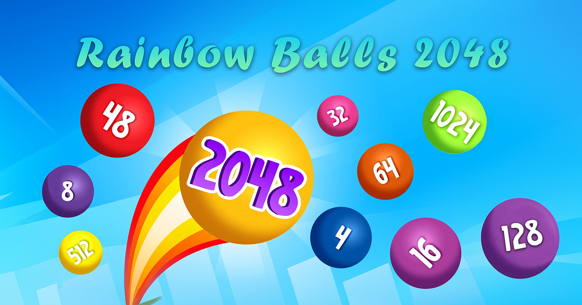 Rainbow Balls 2048 - Gioco Gratis Online | FunnyGames