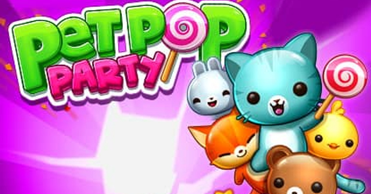 Pet Pop Party - Gioco Gratis Online | FunnyGames