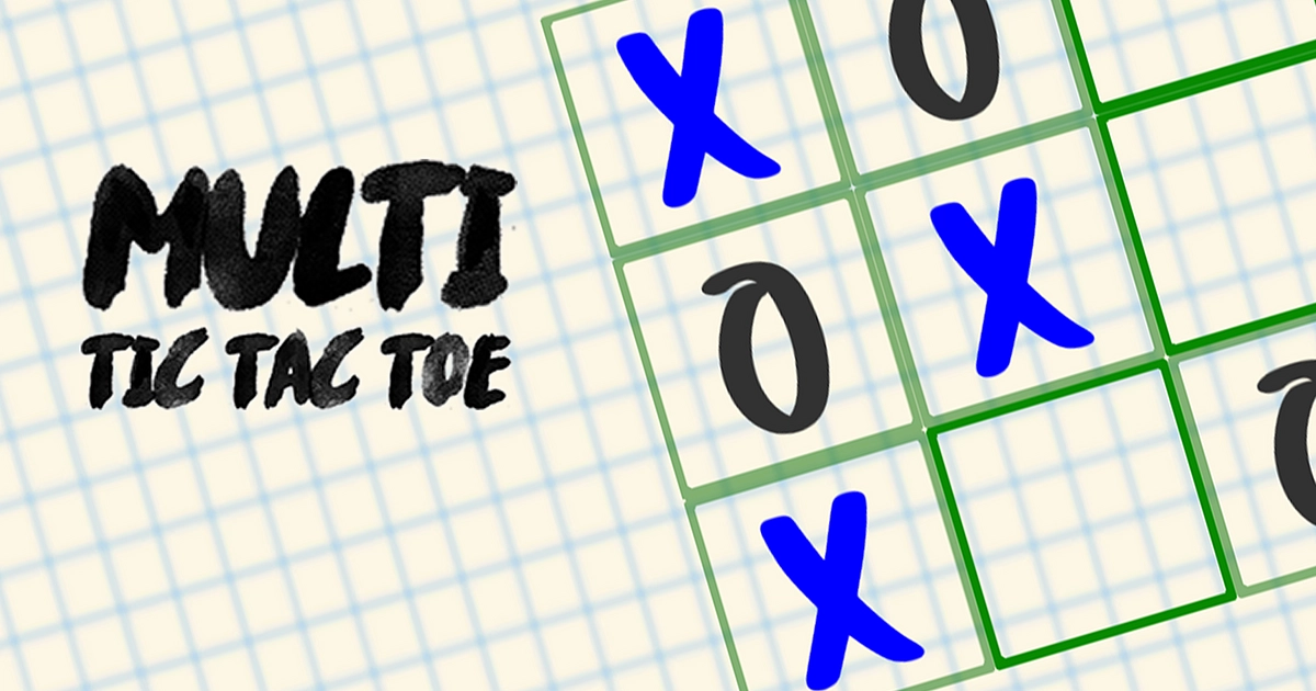 Multi Tic Tac Toe - Gioco Gratis Online | FunnyGames