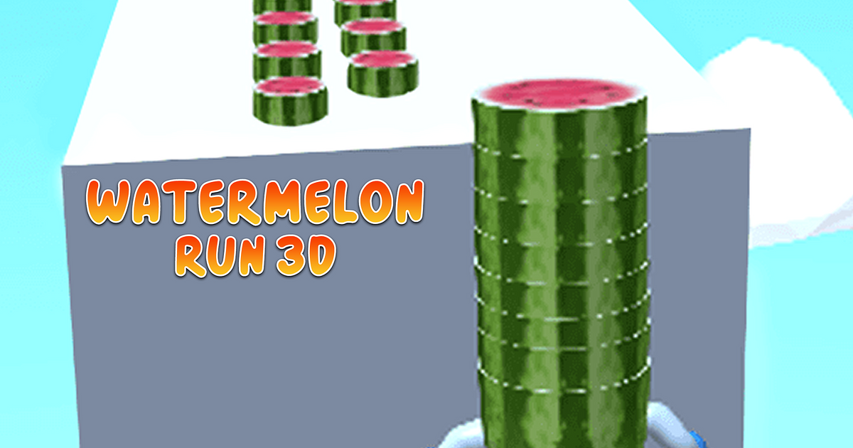 Watermelon Run 3D - Gioco Gratis Online | FunnyGames