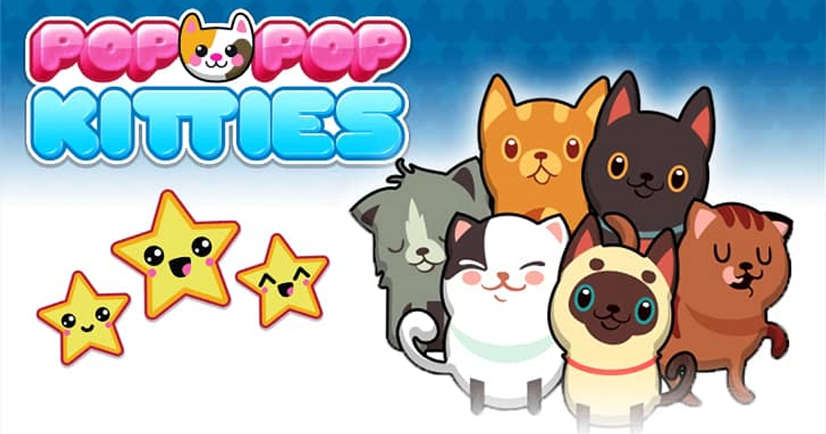 Pop Pop Kitties - Gioco Gratis Online | FunnyGames